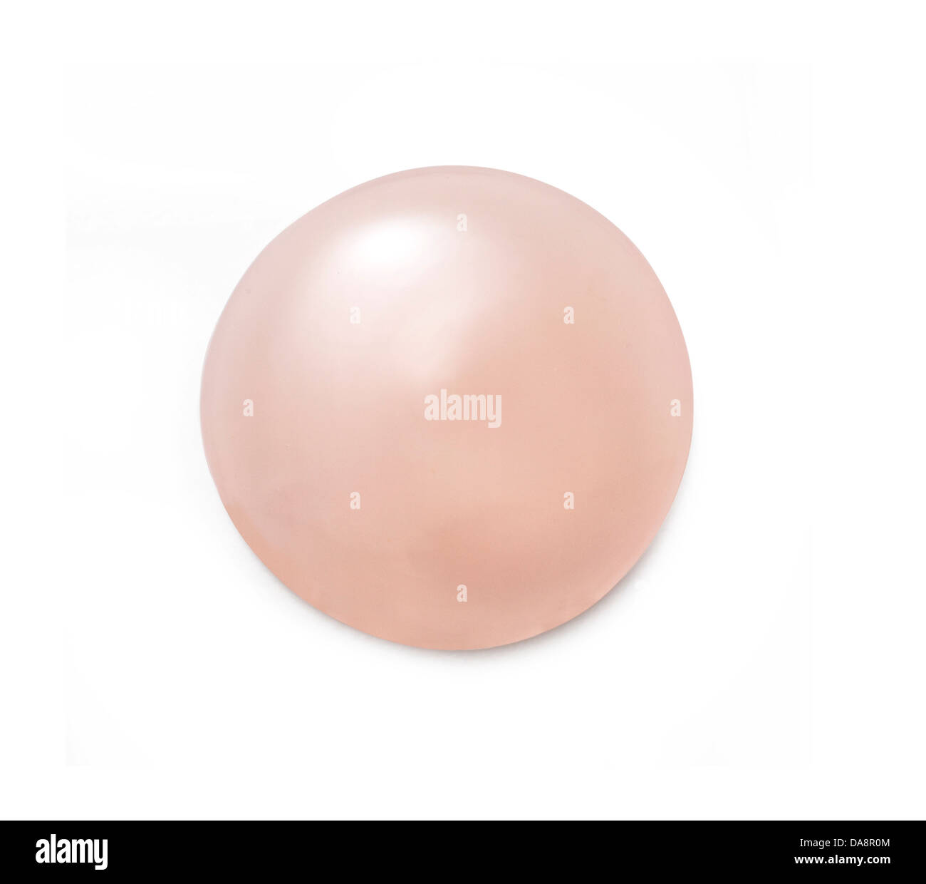 pink beige body cream gel cut out onto a white background Stock Photo ...