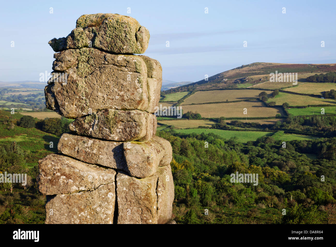 England, Devon, Dartmoor, Bowerman's Nose Stock Photo - Alamy