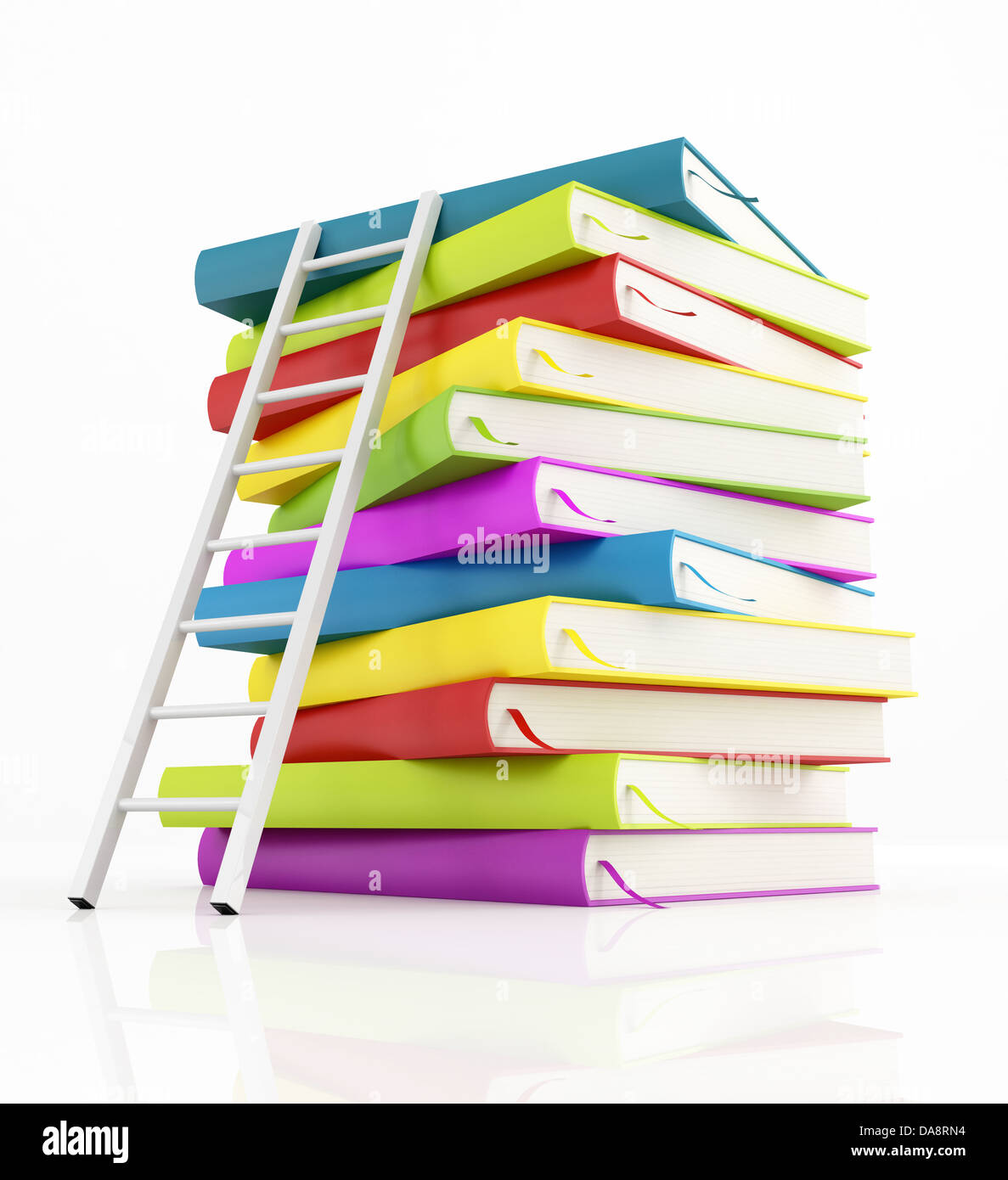 Library ladder reading hi-res stock photography and images - Alamy