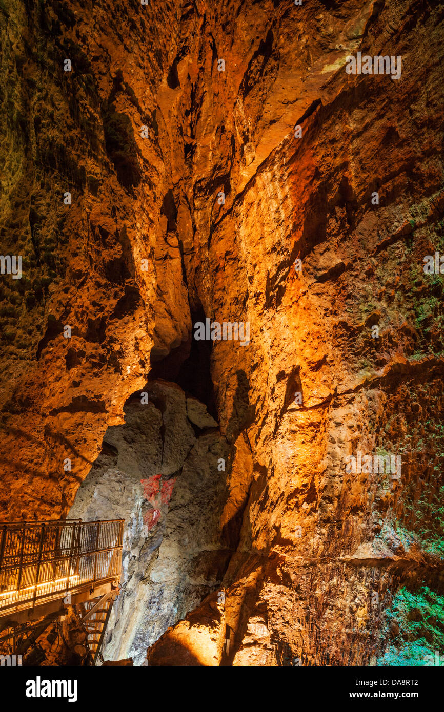 England, Somerset, Wookey Hole, Wookey Hole Caves Stock Photo - Alamy