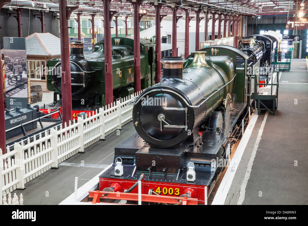 England, Wiltshire, Swindon, Great Western Railway Museum aka Steam ...
