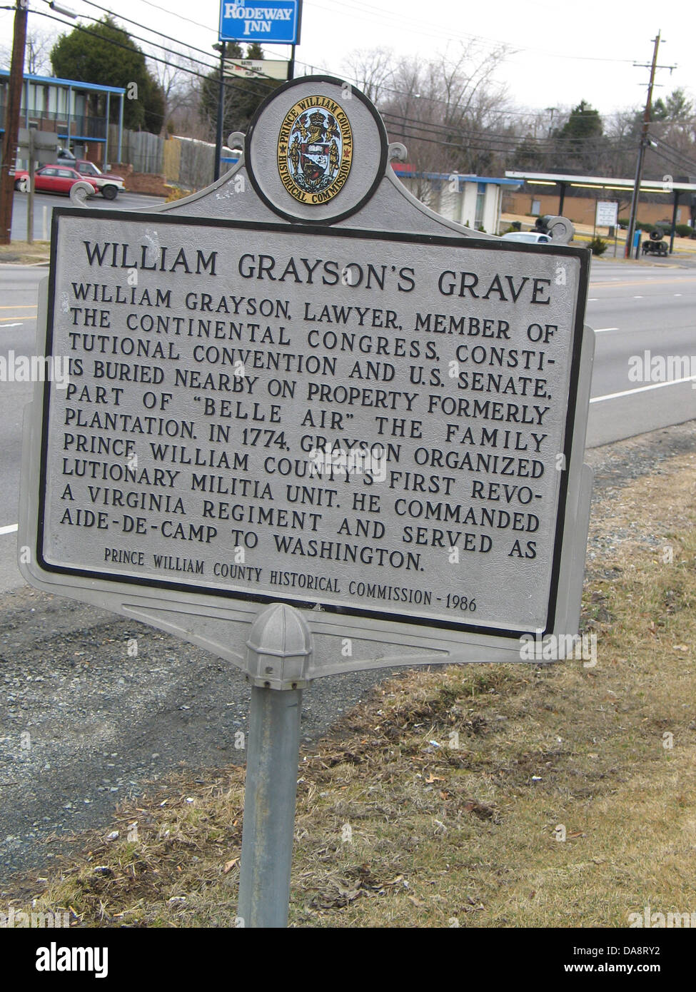 WILLIAM GRAYSON'S GRAVE William Grayson, lawyer, member of the ...