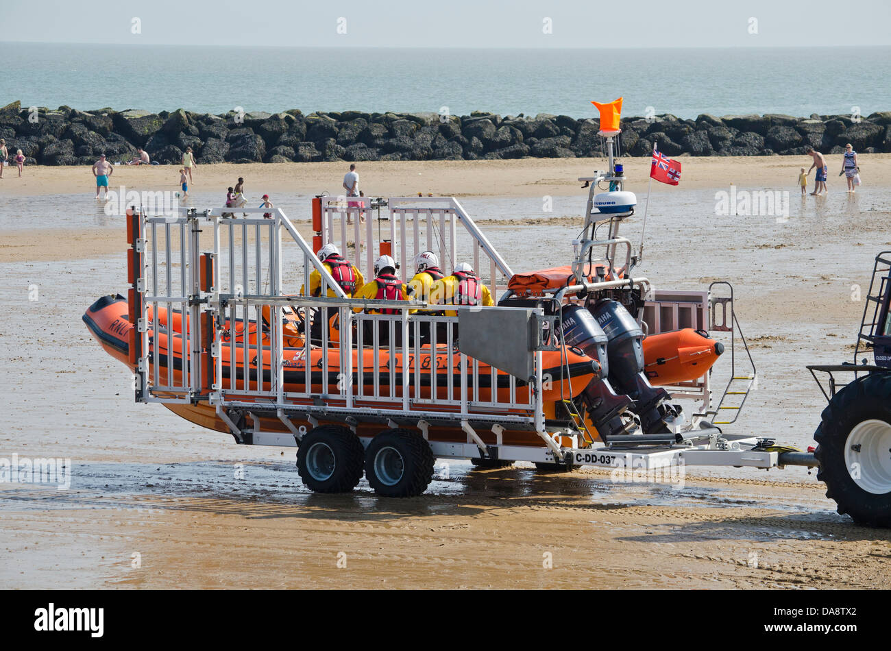 Rnli lifeboat flags hi-res stock photography and images - Alamy
