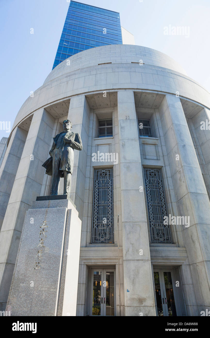 Japan, Honshu, Kansai, Osaka, Osaka Securities Exchange Building Stock ...