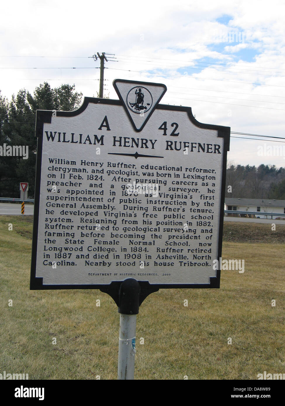WILLIAM HENRY RUFFNER William Henry Ruffner, educational reformer ...