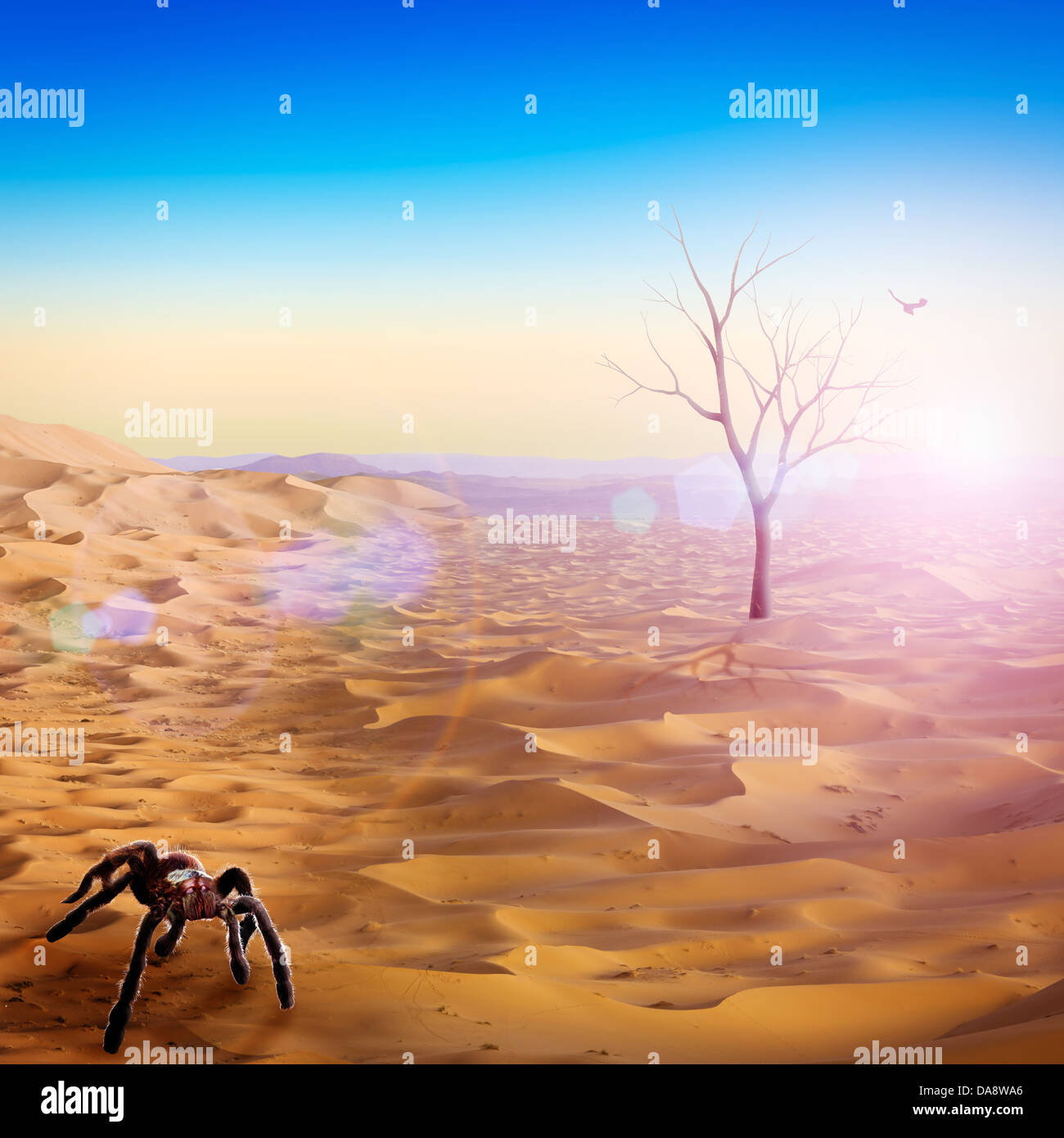 Life after the humanity, abstract environmental backgrounds Stock Photo ...