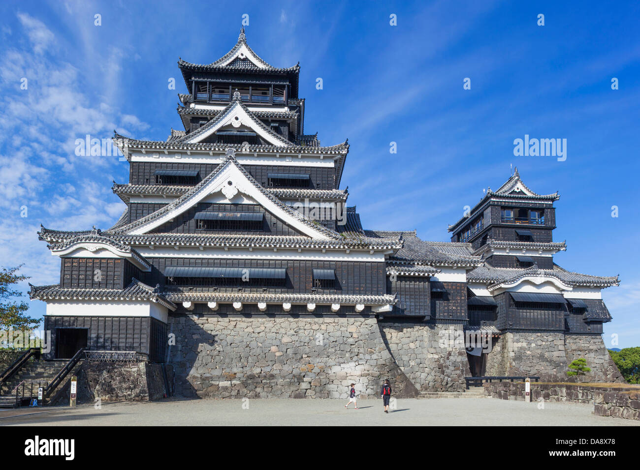Japan, Kyushu, Kumamoto, Kumamoto Castle Stock Photo - Alamy