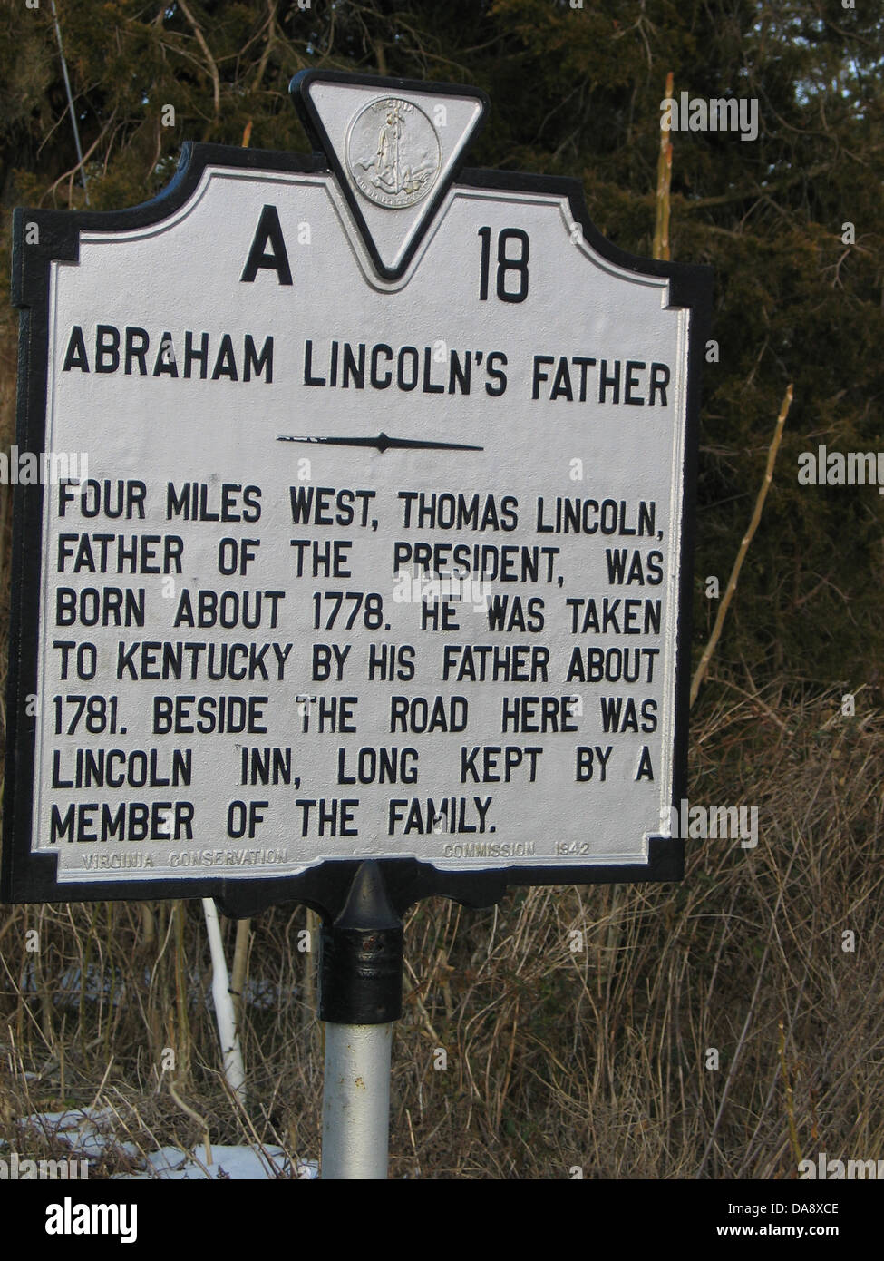 Thomas lincoln father of abraham lincoln hi-res stock photography and ...