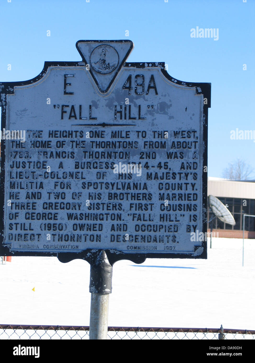FALL HILL On the heights one mile to the west, the home of the ...