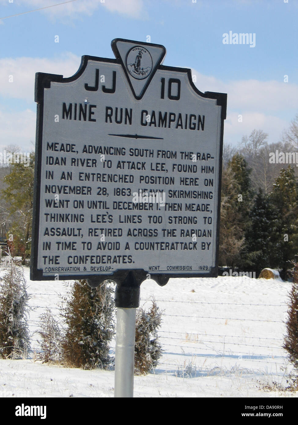 MINE RUN CAMPAIGN Meade, advancing south from the Rapidan River to ...