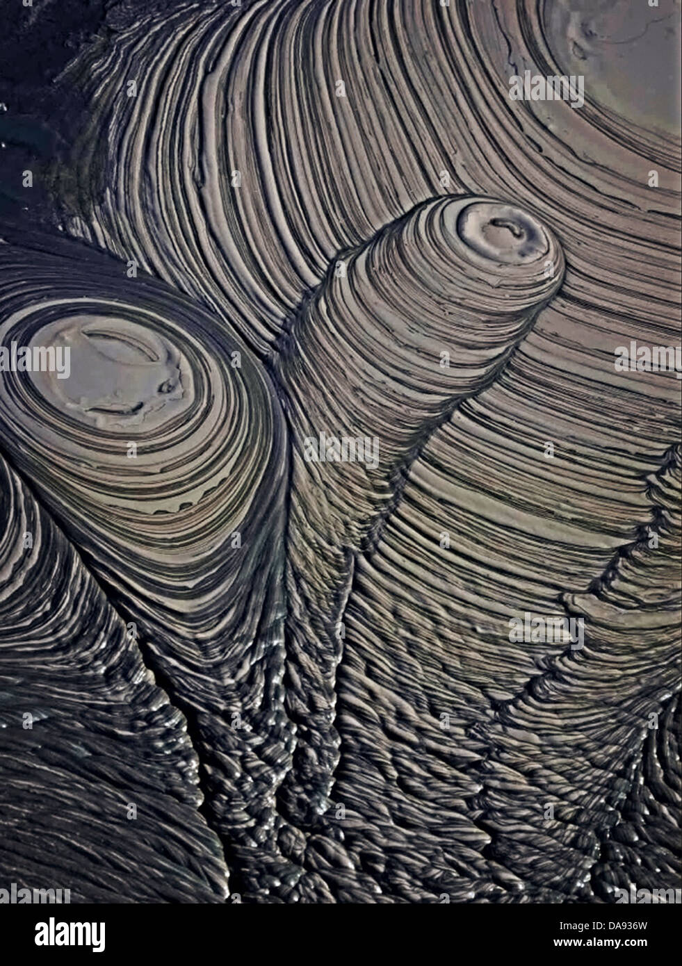 caldera mud pot volcanic volcano geysers hot Stock Photo - Alamy