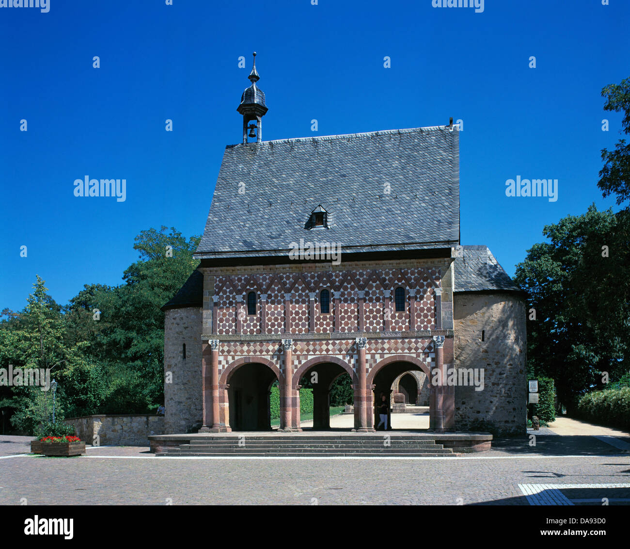 Germany, Europe, Lorsch, mountain road, ode wood, Upper Rhine, Hessen ...