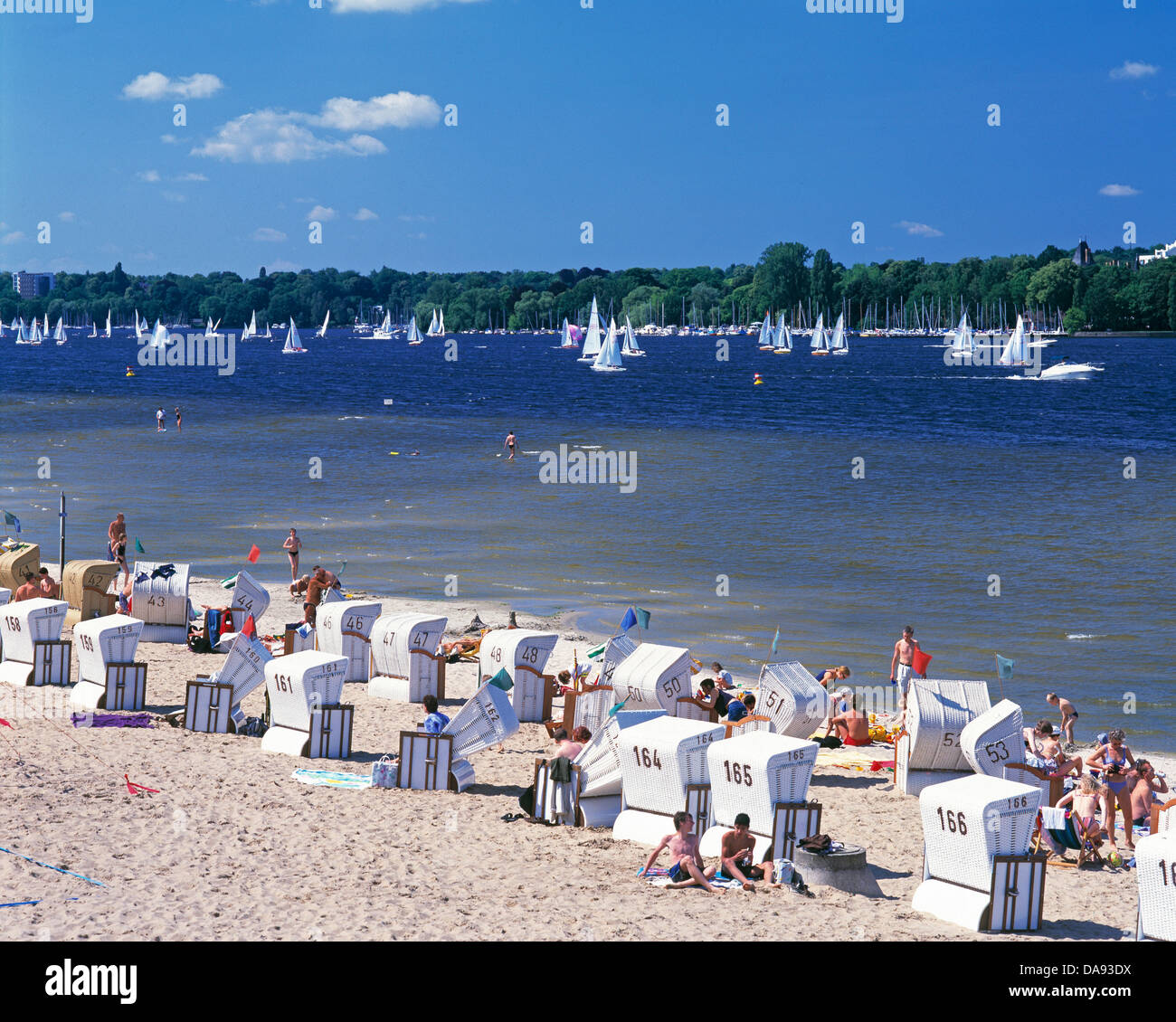 Wannsee beach hi-res stock photography and images - Alamy