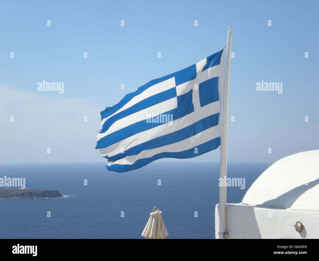 Greek marine flag hi-res stock photography and images - Alamy