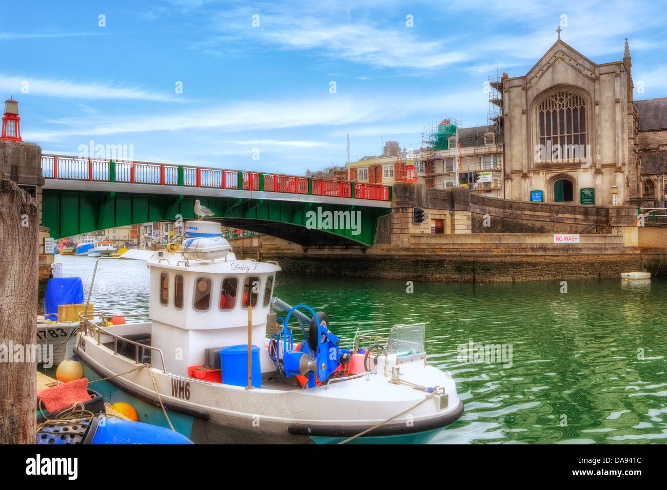 Town Bridge, Weymouth, Dorset, United Kingdom Stock Photo - Alamy