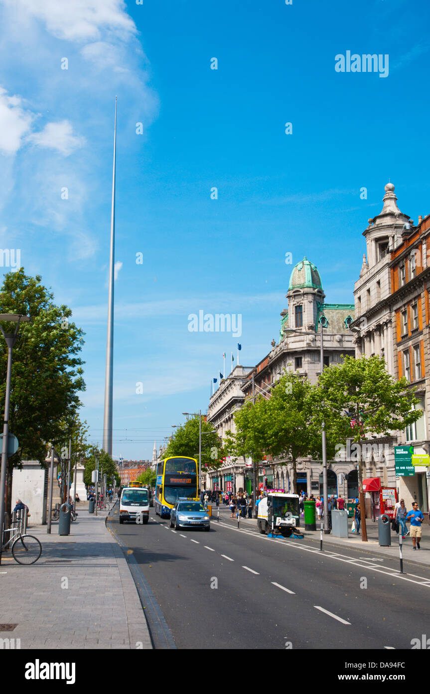 Oconnell street the spire hi-res stock photography and images - Alamy