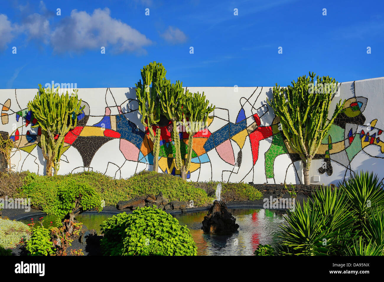 Spain, Europe, Canary Islands, Foundation, Lanzarote, architecture, art ...