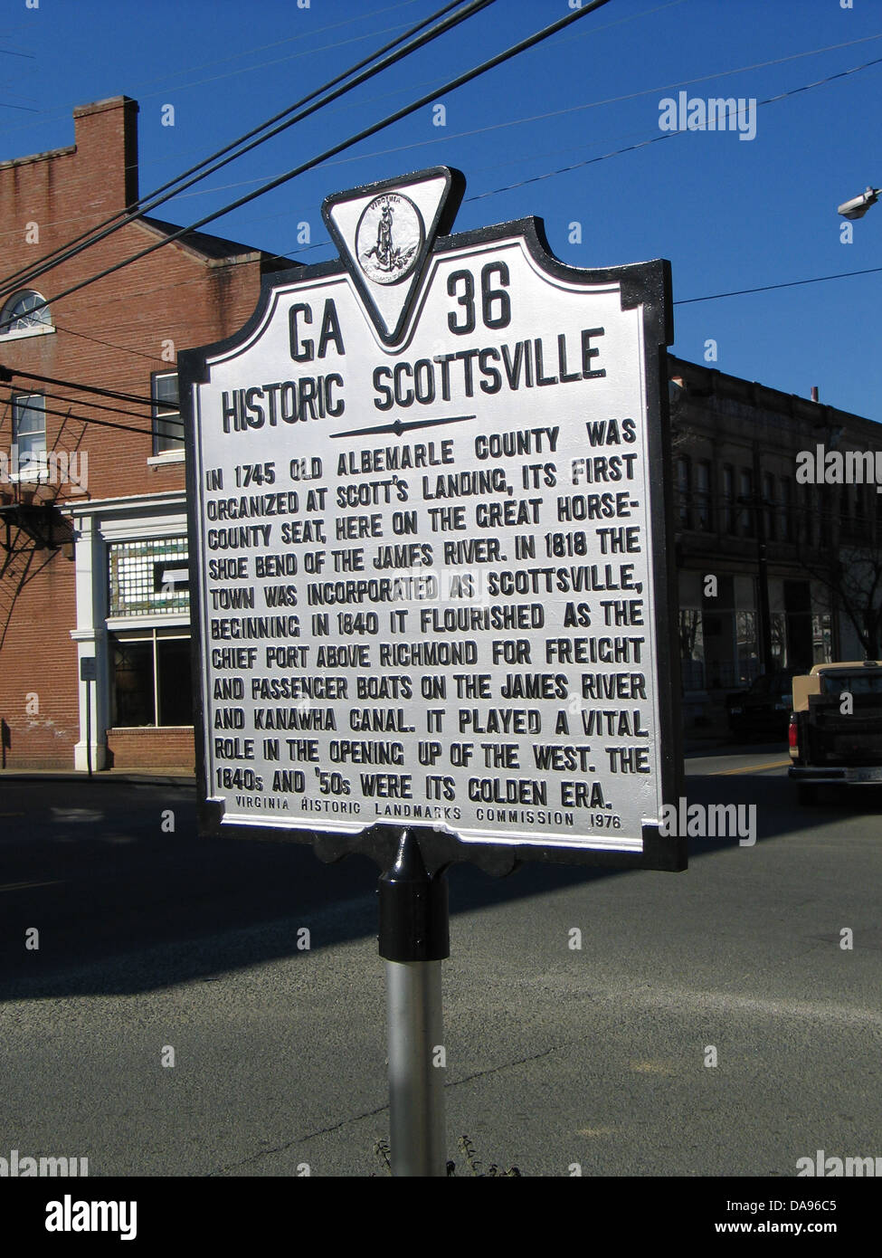 HISTORIC SCOTTSVILLE In 1745 Old Albemarle County was organized at ...
