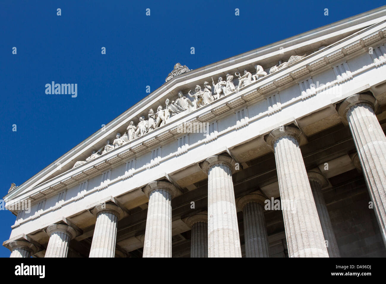 Germany, Bavaria, Regensburg, Valhalla, fame hall, king Ludwig ...