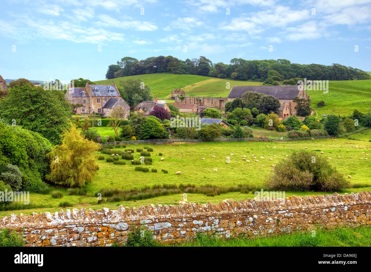 Abbotsbury abbey barn dorset hi-res stock photography and images - Alamy