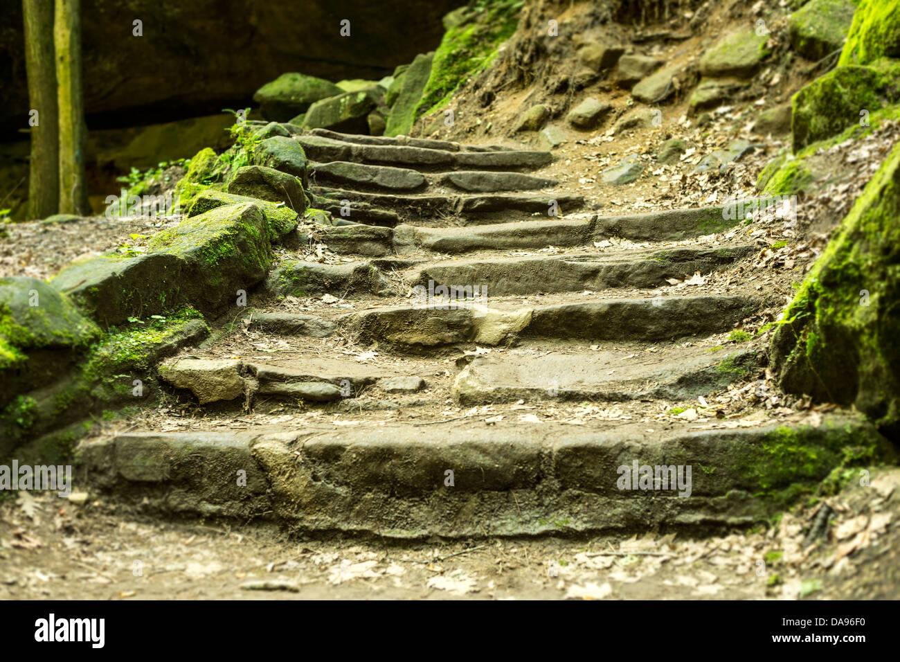 Old Man's Cave, Hocking HIlls State Park, Ohio Stock Photo - Alamy