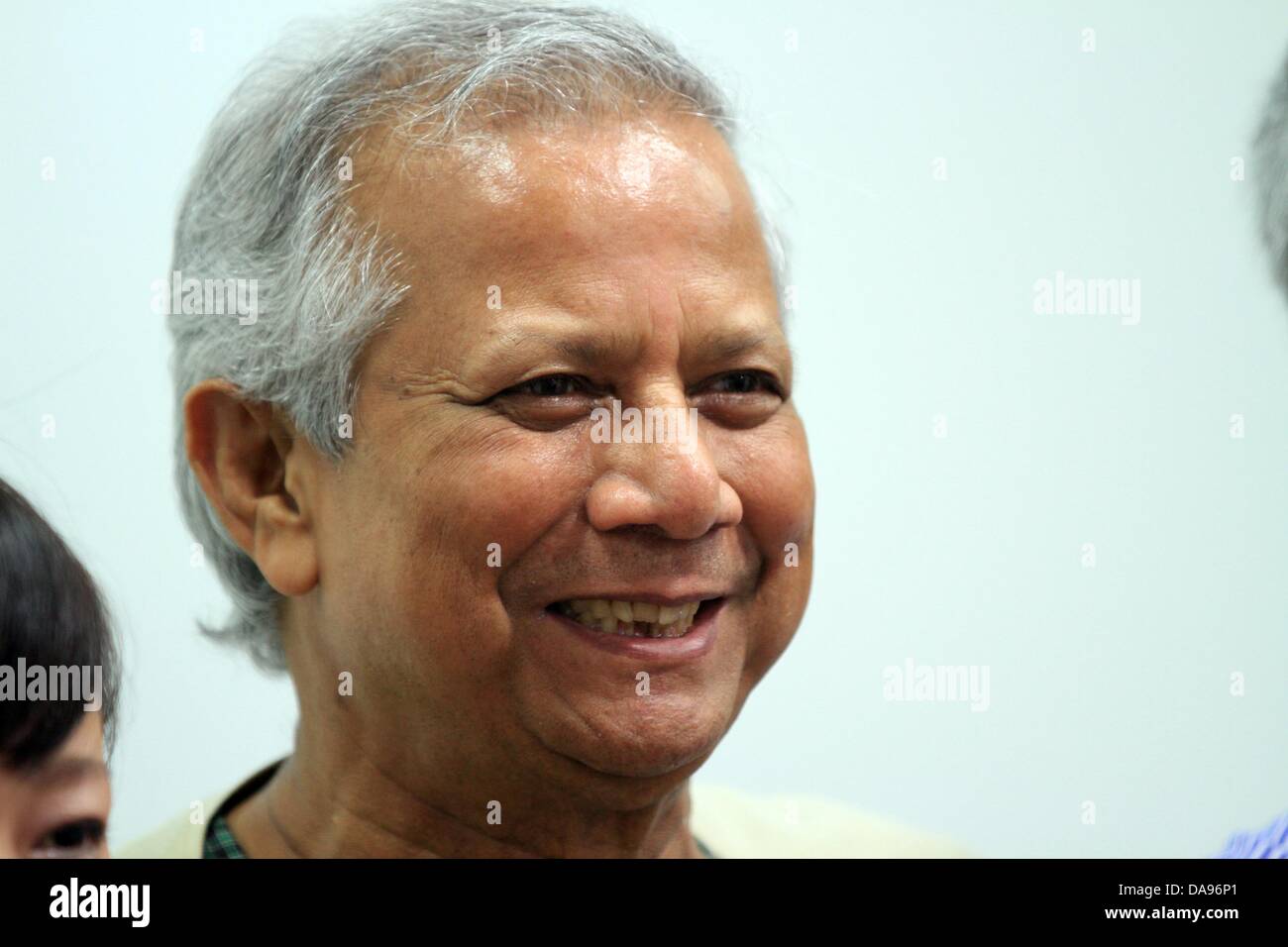 Dhaka, Bangladesh. 8th July, 2013. Nobel Laureate Dr Muhammad Yunus ...