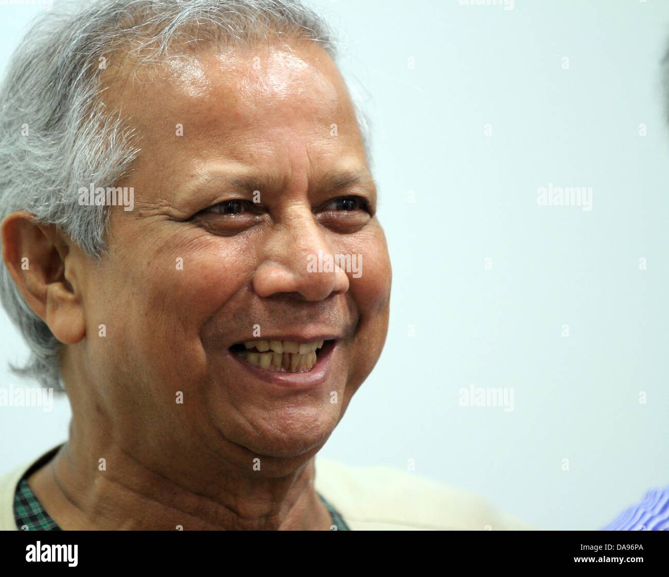 Dhaka, Bangladesh. 8th July, 2013. Nobel Laureate Dr Muhammad Yunus ...