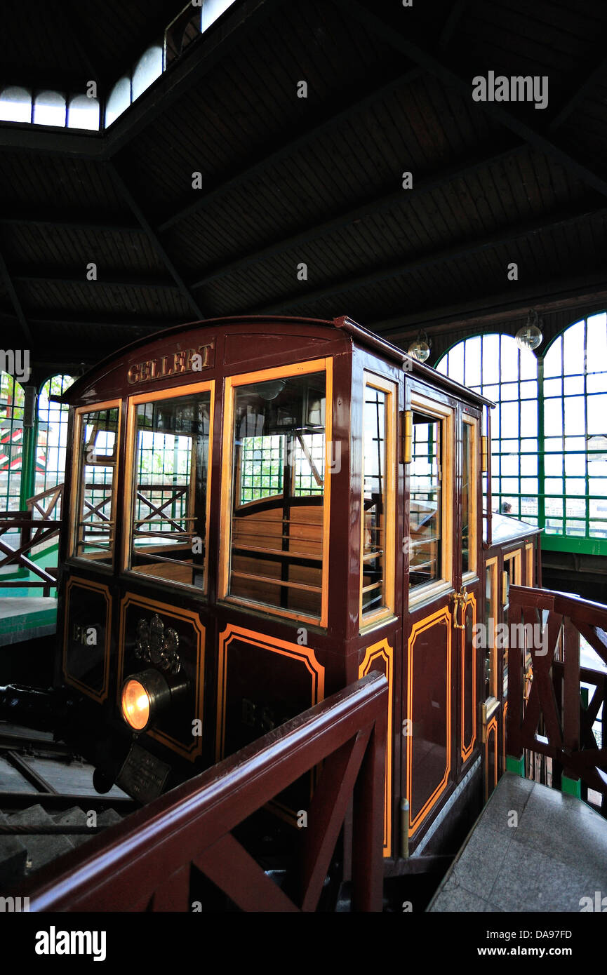 Buda Castle Funicular Railway Stock Photos & Buda Castle Funicular ...
