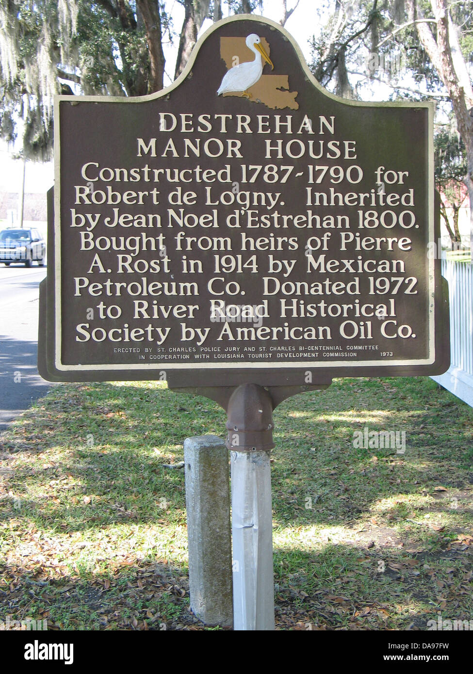 Destrehan manor house hi-res stock photography and images - Alamy
