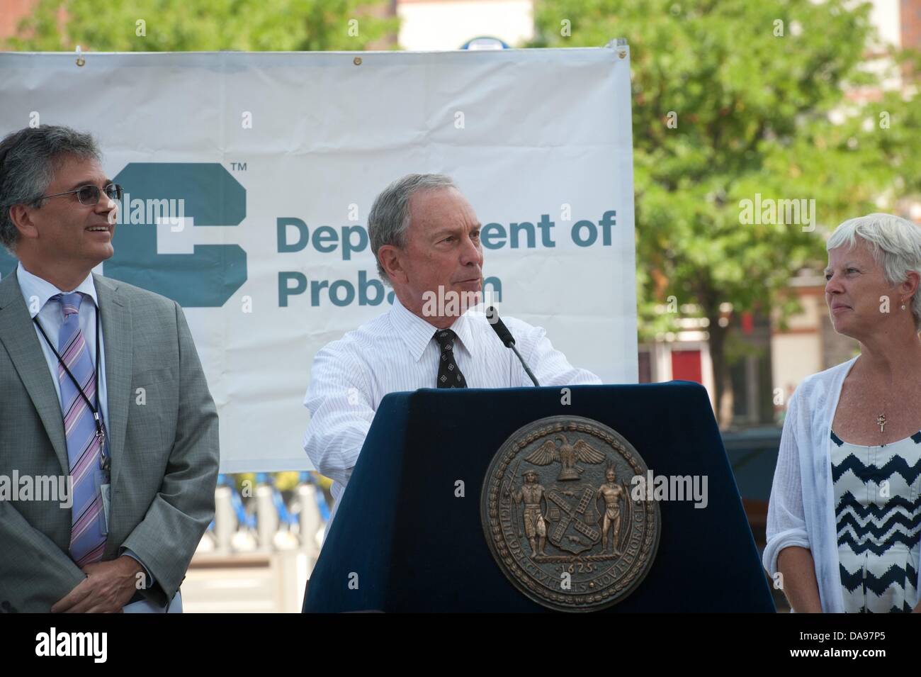 Brooklyn, New York, USA. 8th July, 2013. Department of Probation ...