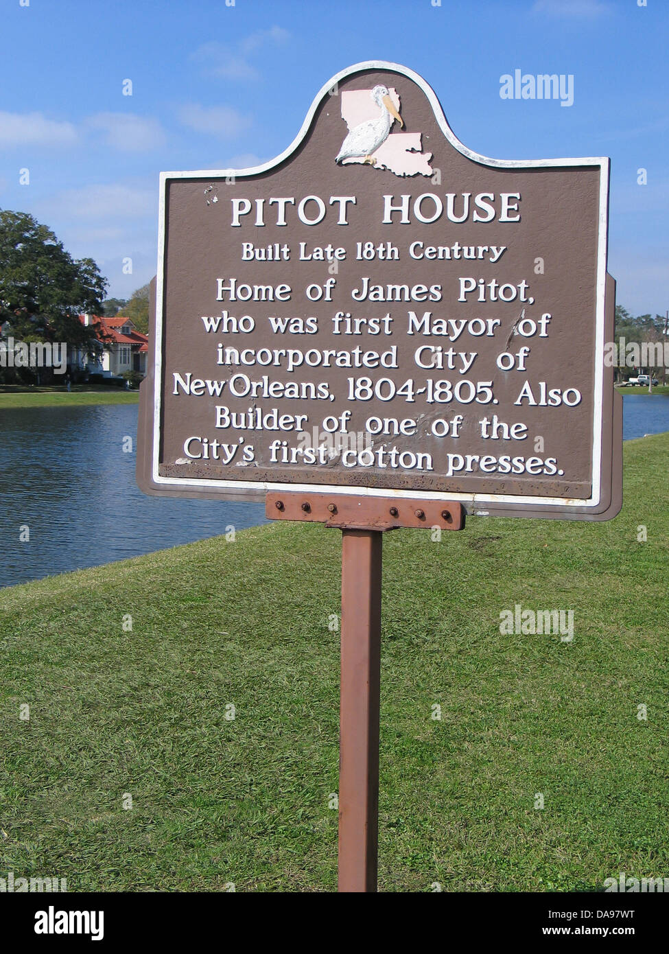 PITOT HOUSE Built Late 18th Century Home of James Pitot, who was first ...