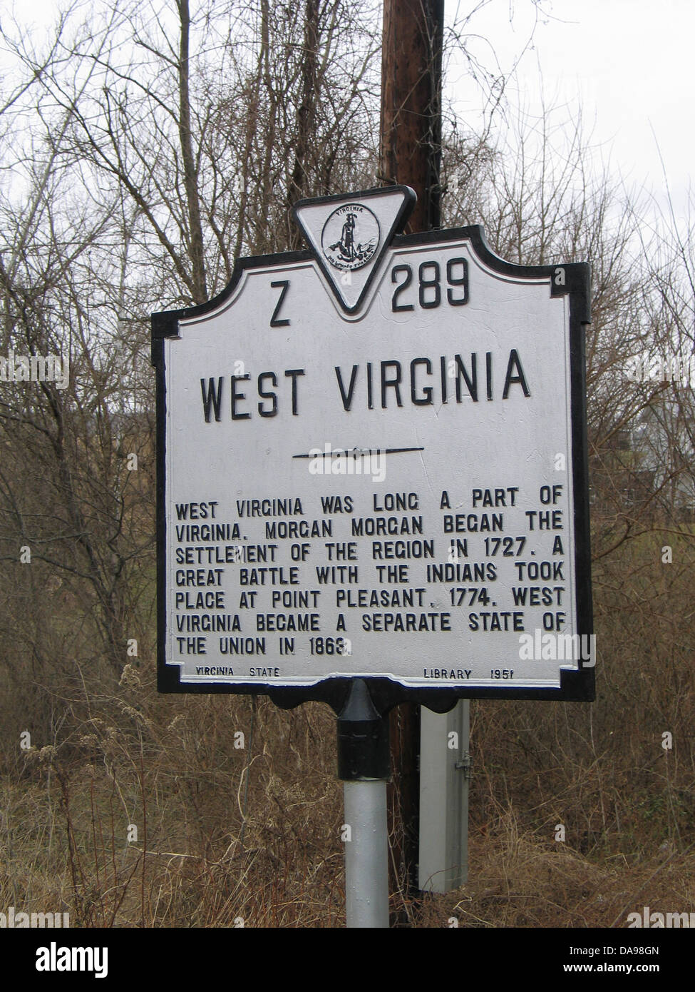 WEST VIRGINIA West Virginia was long a part of Virginia. Morgan Morgan ...
