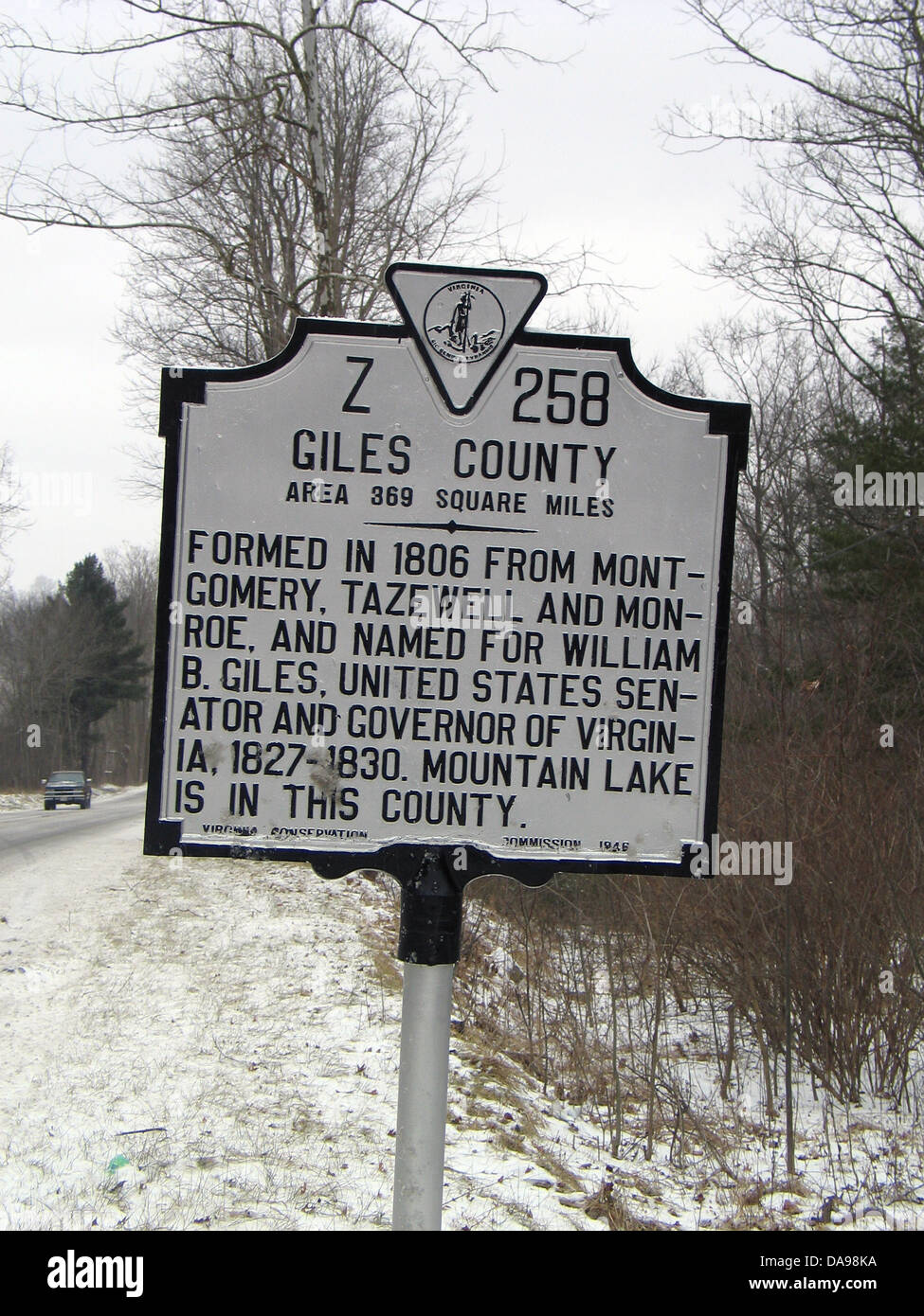GILES COUNTY Area 369 Square Miles Formed in 1806 from Montgomery ...