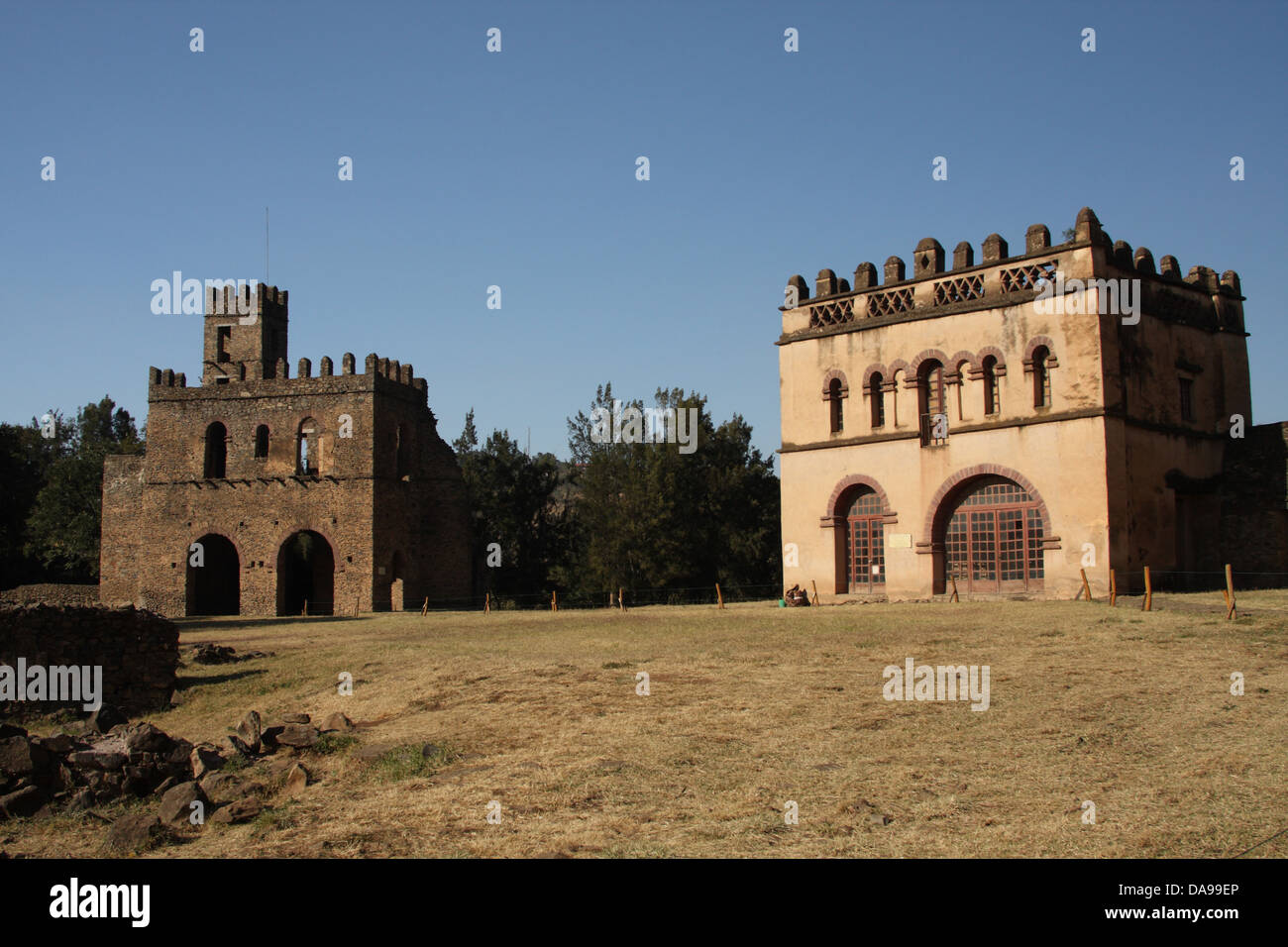 Ethiopia, Africa, Amhara, region, Gondar, Gonder, Fasiliades castle ...