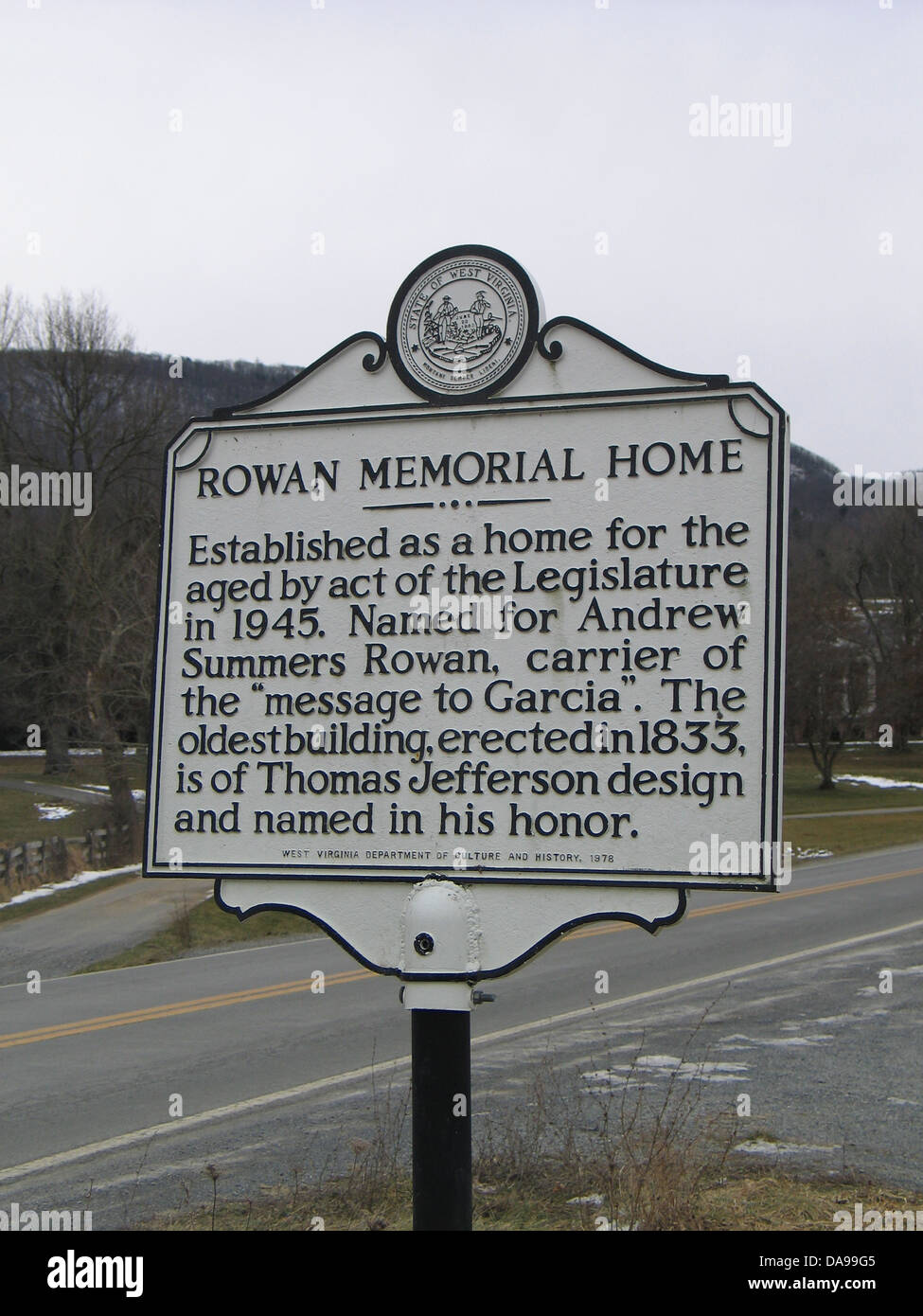 ROWAN MEMORIAL HOME Established as a home for the aged by act of the ...
