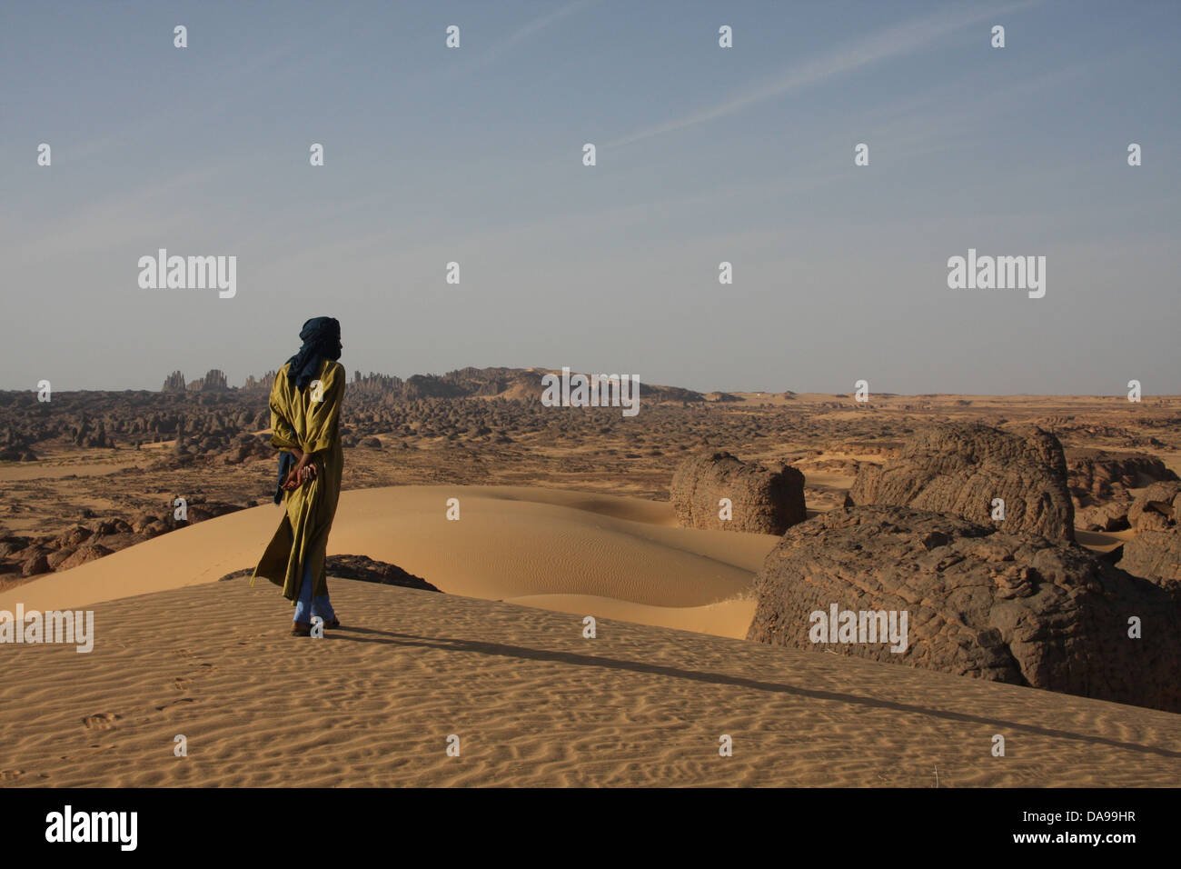 Algeria, Africa, north Africa, desert, sand desert, Sahara, Tamanrasset ...