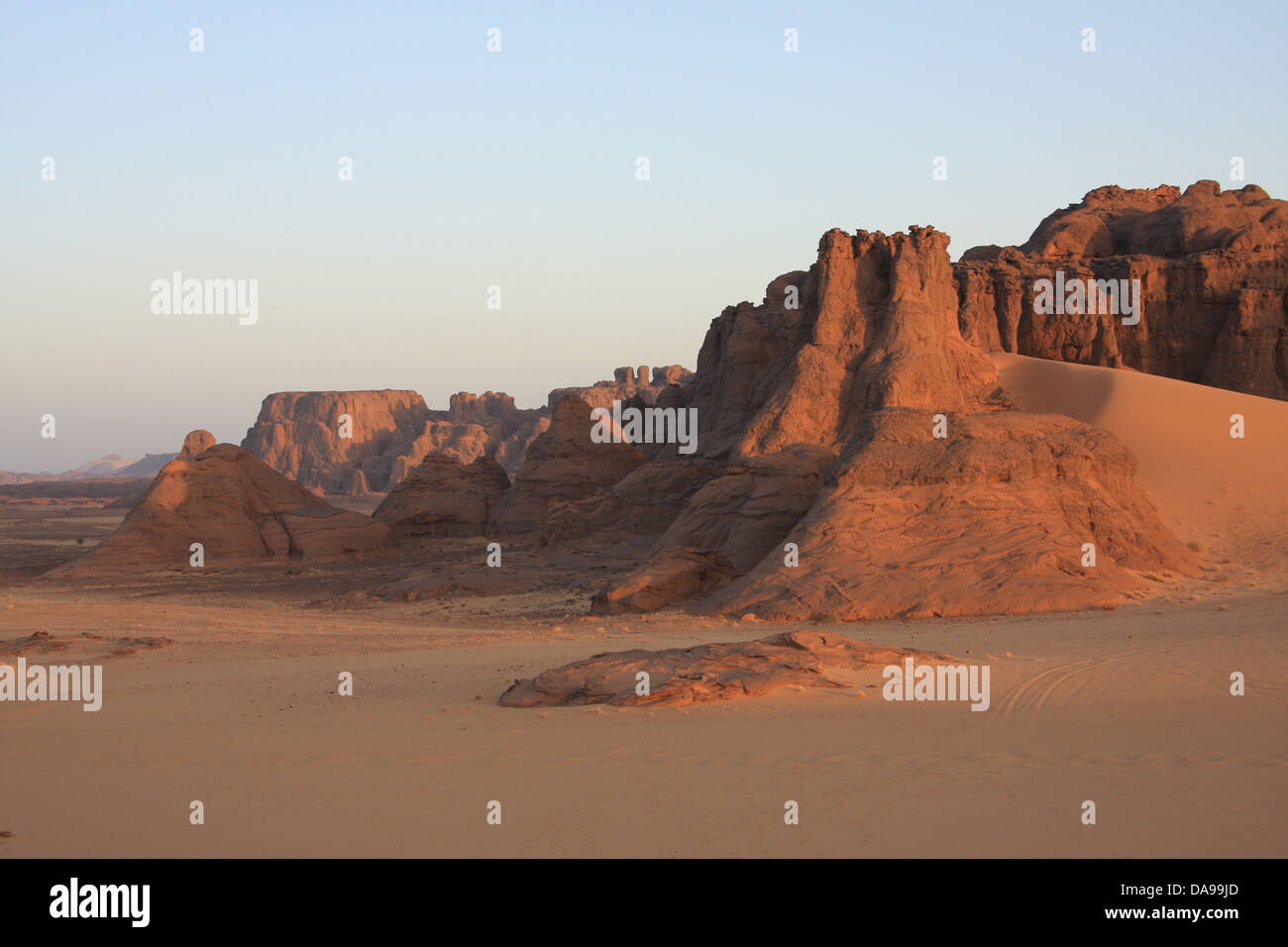 Algeria, Africa, north Africa, desert, sand desert, Sahara, Tamanrasset ...