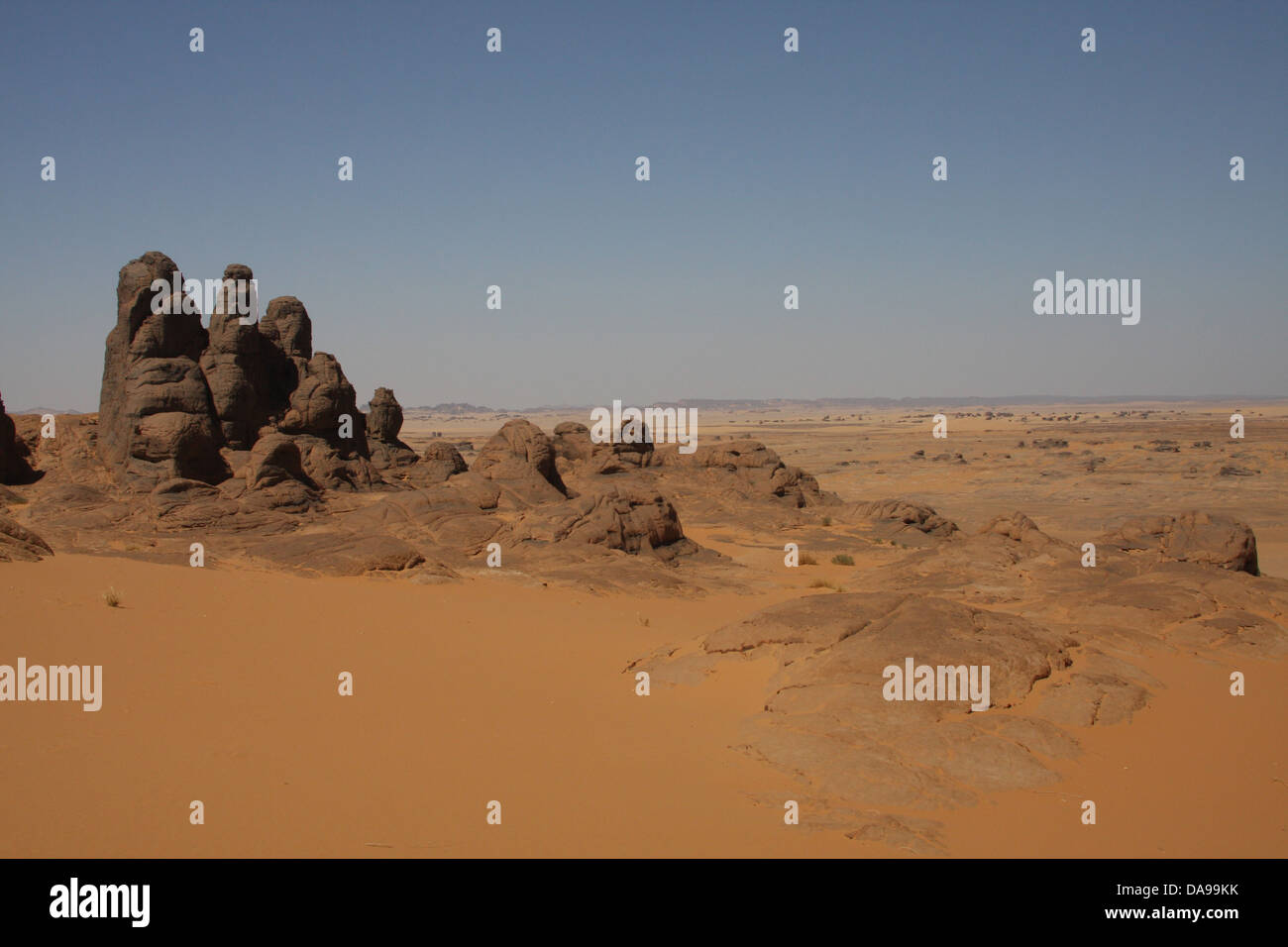 Algeria, Africa, north Africa, desert, sand desert, Sahara, Tamanrasset ...