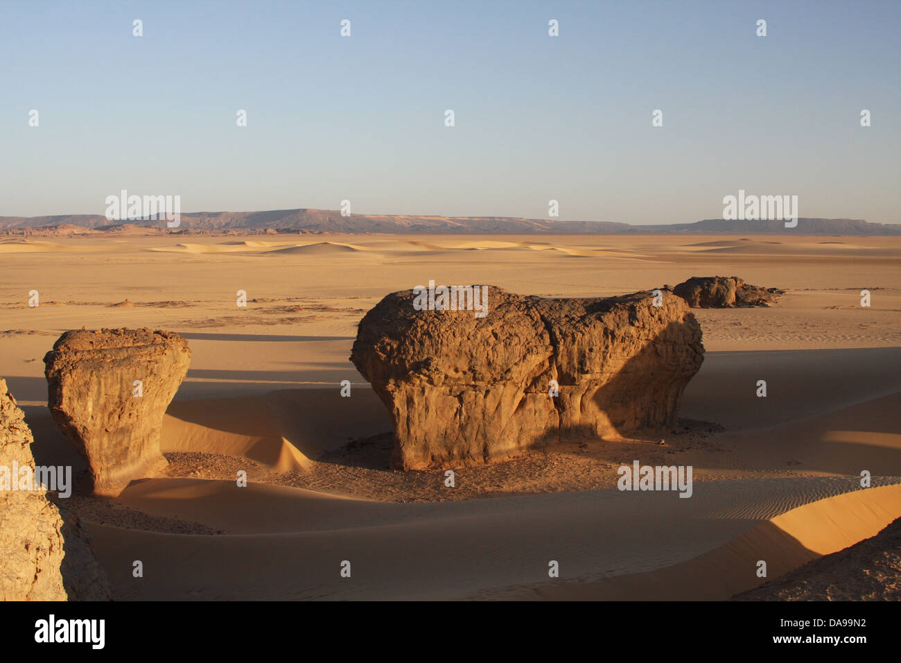 Algeria, Africa, north Africa, desert, sand desert, Sahara, Tamanrasset ...