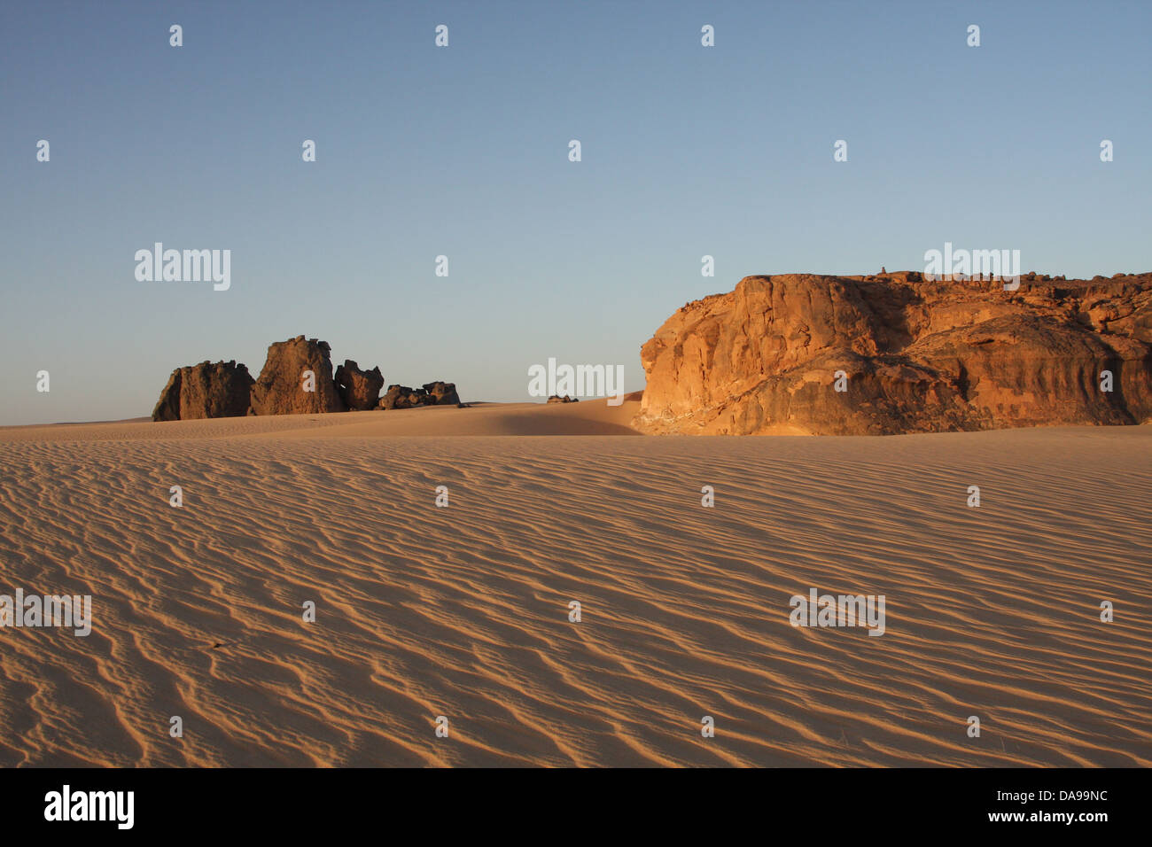 Algeria, Africa, north Africa, desert, sand desert, Sahara, Tamanrasset ...