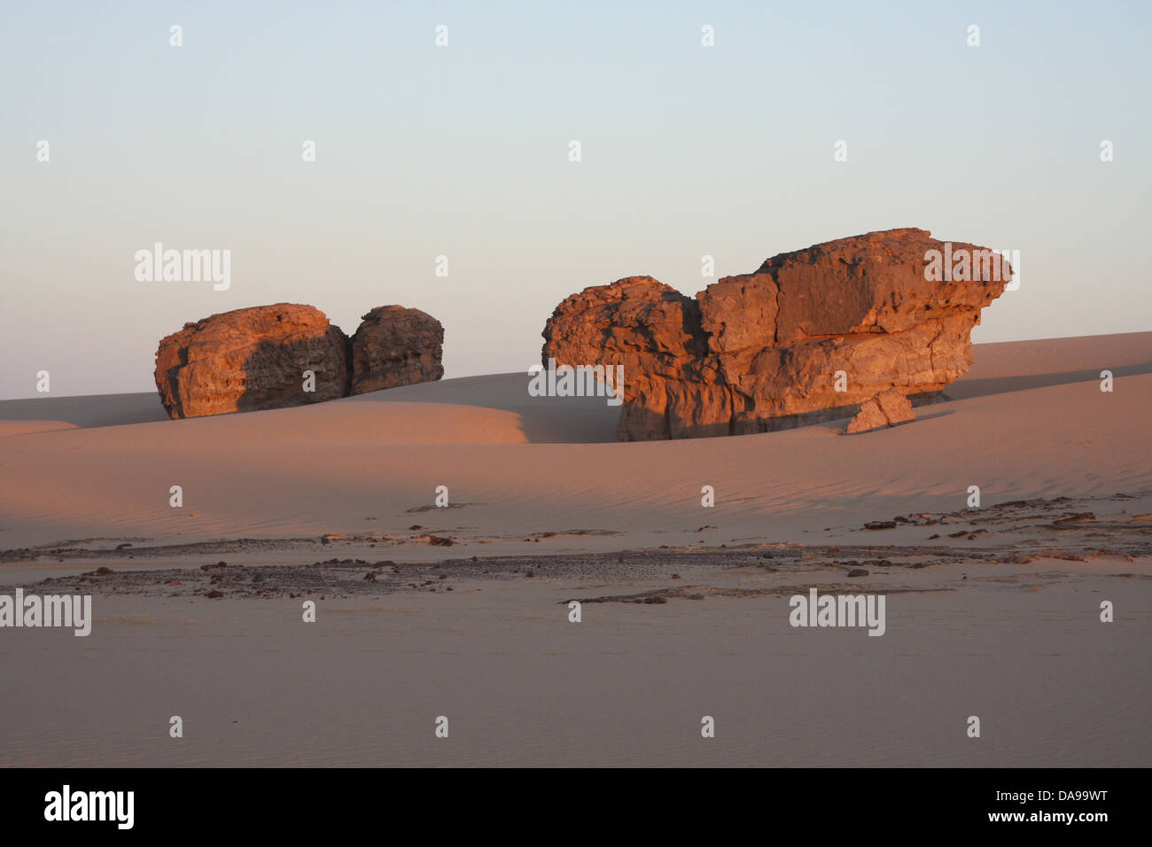 Algeria, Africa, north Africa, desert, sand desert, Sahara, Tamanrasset ...