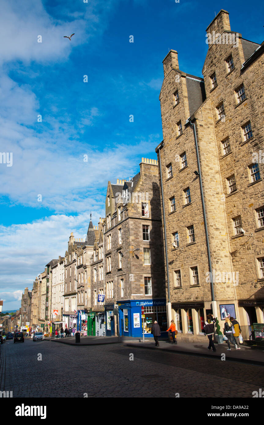 Old high street edinburgh hi-res stock photography and images - Alamy