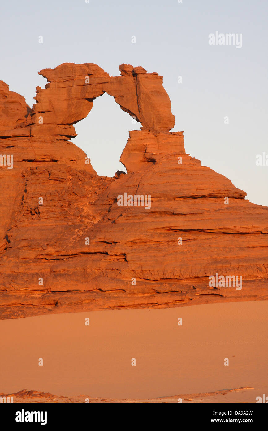 Algeria, Africa, north Africa, desert, sand desert, Sahara, Tamanrasset ...