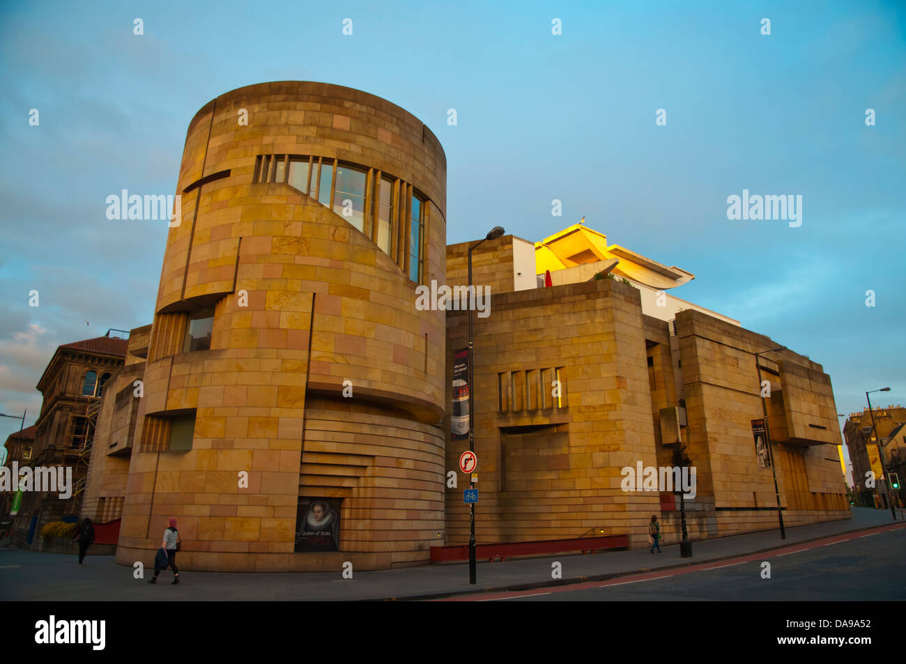 National Museum of Scotland old town Edinburgh Scotland Britain UK ...