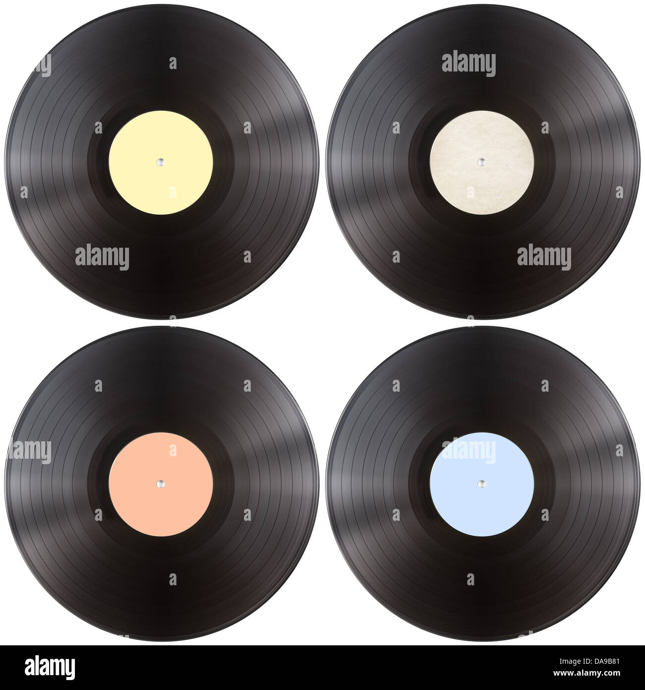 Blank record Cut Out Stock Images & Pictures - Alamy