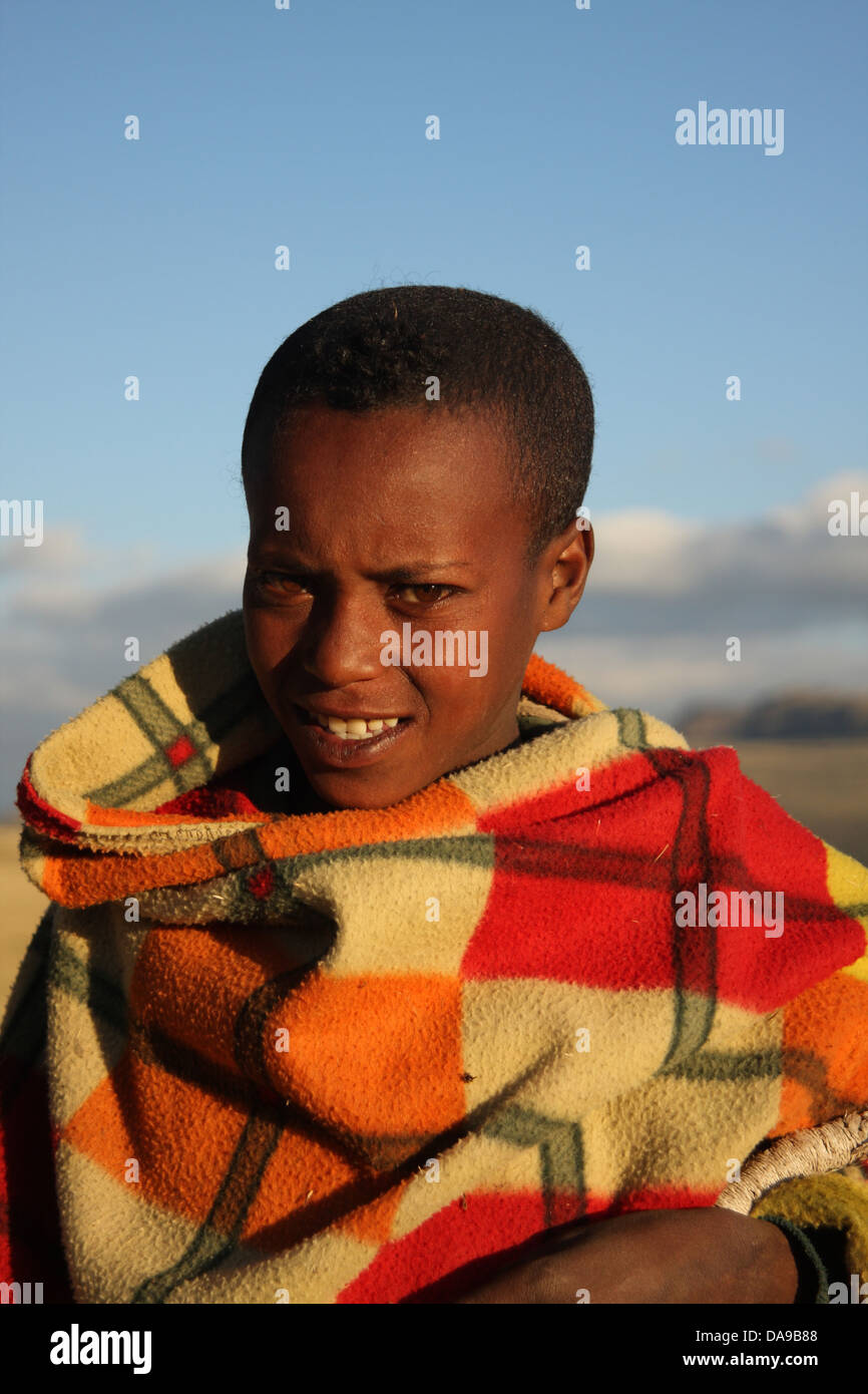 Ethiopia, Africa, Simien, Simien Mountains, National Park, landscape ...