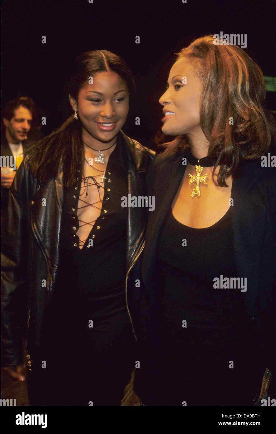 ANANSA JOHNSON with mother Beverly Johnson.Royal family trading card ...