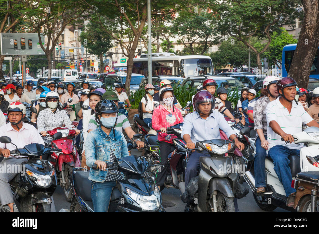 Asia, Vietnam, Ho Chi Minh, Ho Chi Minh City, city, HCMC, Saigon ...