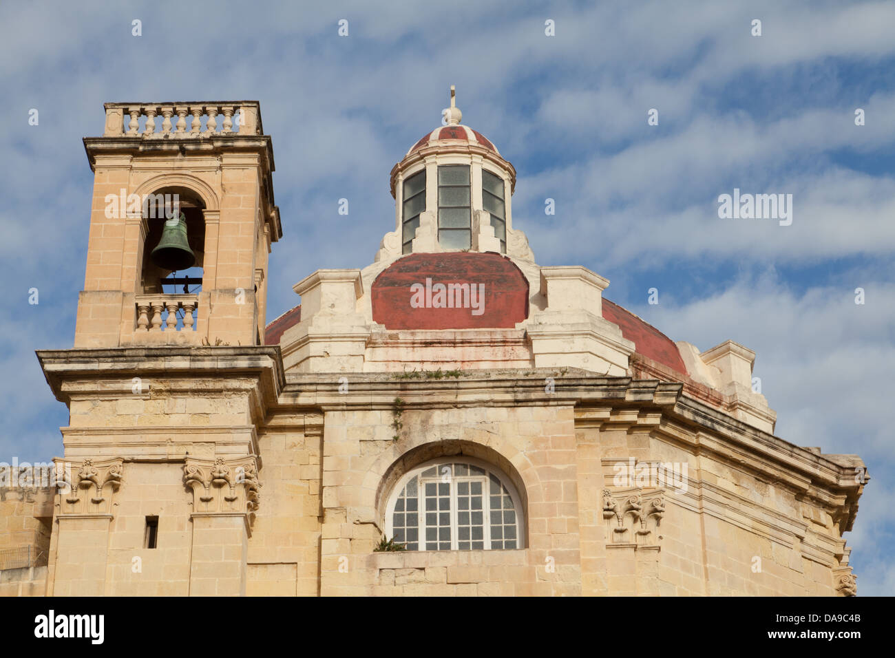 St. Paul church in Bormla (Citta Cospicua), Malta Stock Photo - Alamy