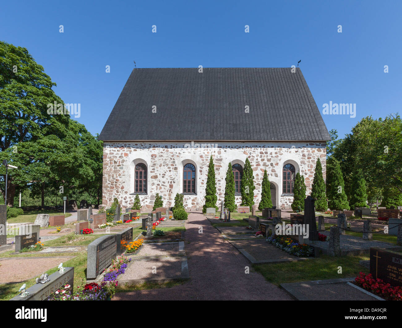 Siuntio St. Peter's Church Stock Photo - Alamy